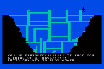 Screenshot of Engineer (Atari 8-bit, 1979) - MobyGames