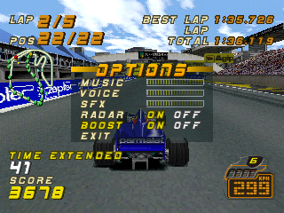 Screenshot of F1 Racing Championship (PlayStation, 2000) - MobyGames