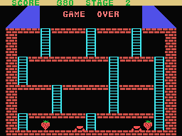 Screenshot of Nick Neaker (MSX, 1984) - MobyGames