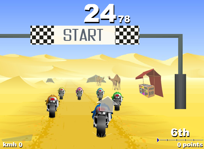 Screenshot of Turbo Spirit XT (Browser, 2005) - MobyGames