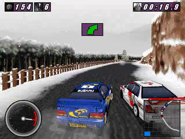Screenshot of International Rally Championship (Windows, 1997) - MobyGames