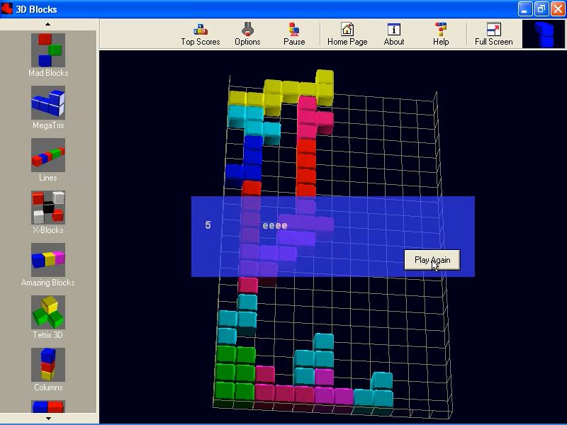 Screenshot of 3D Blocks (Windows, 1999) - MobyGames