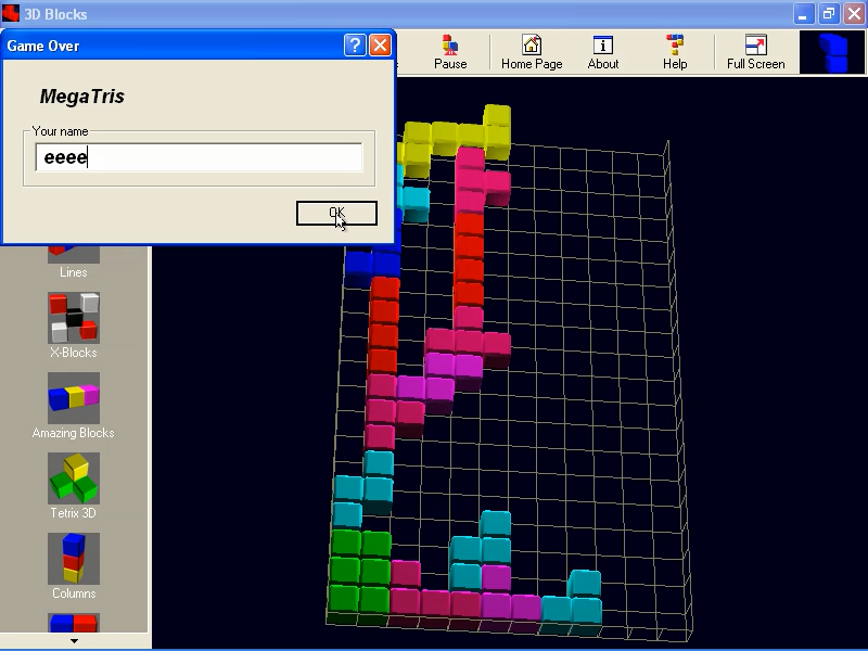 Screenshot of 3D Blocks (Windows, 1999) - MobyGames