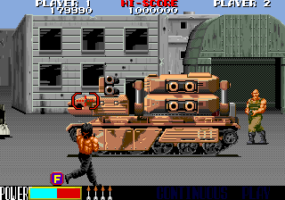 Screenshot of Rambo III (Arcade, 1989) - MobyGames
