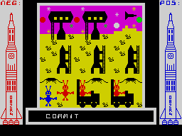 Screenshot of Look Sharp! (ZX Spectrum, 1984) - MobyGames