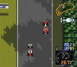 Screenshot of F-1 Grand Prix Part III (SNES, 1994) - MobyGames