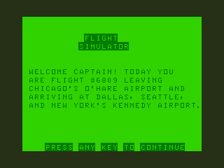 Flight Simulator (1987) - MobyGames