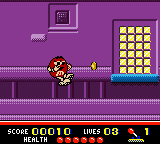 Screenshot of M&M's Minis Madness (Game Boy Color, 2000) - MobyGames