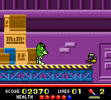 Screenshot of M&M's Minis Madness (Game Boy Color, 2000) - MobyGames