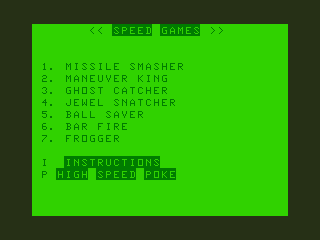 Speed Games (1990) - MobyGames