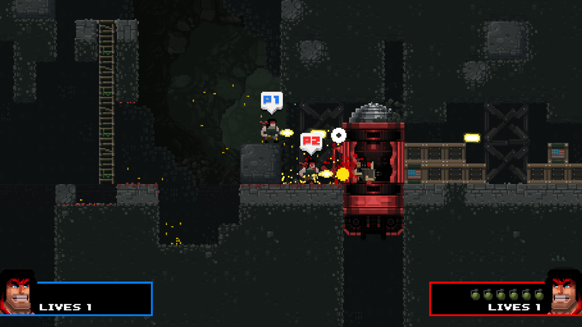 Screenshot of Broforce (Windows, 2014) - MobyGames