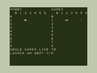 Screenshot of Global Thermonuclear War (TRS-80 CoCo, 1984) - MobyGames