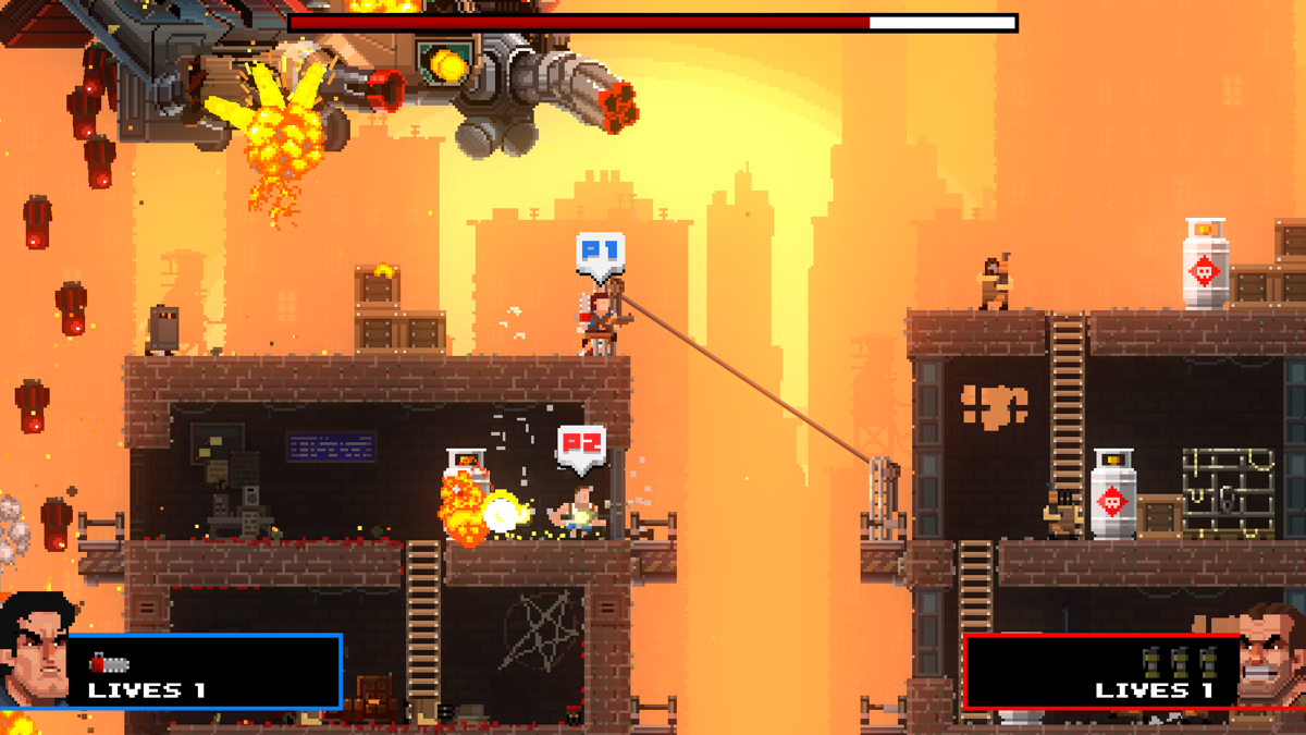 Screenshot of Broforce (Windows, 2014) - MobyGames