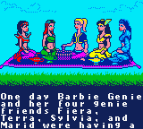 Screenshot of Barbie: Magic Genie Adventure (Game Boy Color, 2000 ...