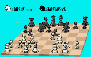 Screenshot of Chess Simulator (Amiga, 1989) - MobyGames