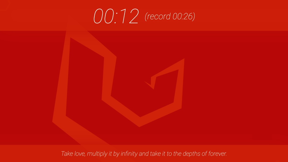 Screenshot of Zig Zag (Browser, 2016) - MobyGames