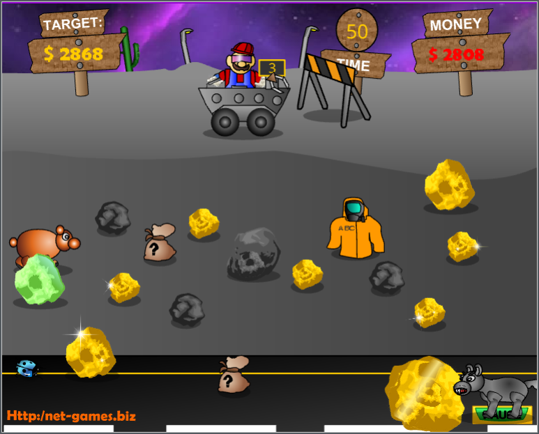 Screenshot of Super Miner (Browser, 2011) - MobyGames