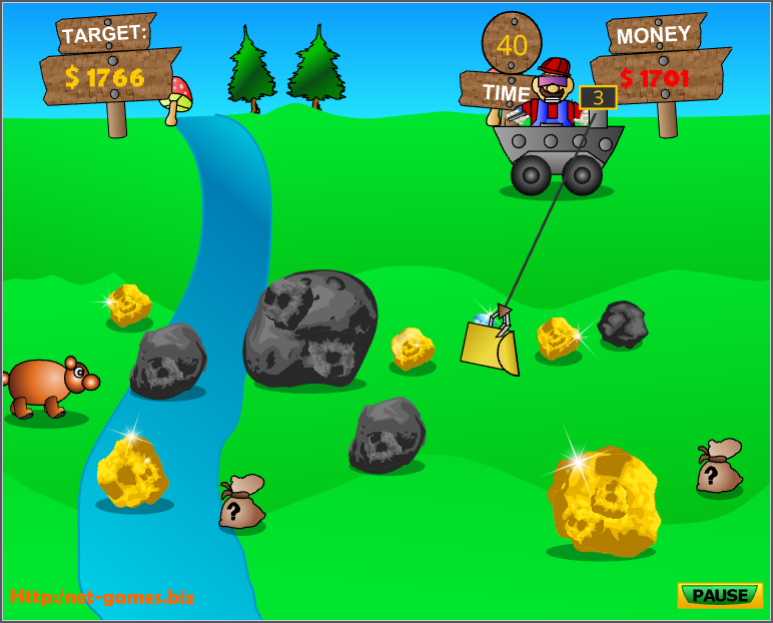 Screenshot of Super Miner (Browser, 2011) - MobyGames