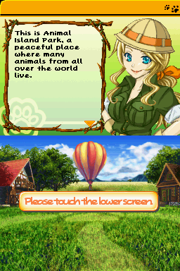 Screenshot of Animal Paradise Wild (Nintendo DS, 2009) - MobyGames
