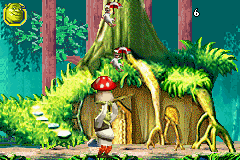 Screenshot of Shrek 2 (Game Boy Advance, 2004) - MobyGames