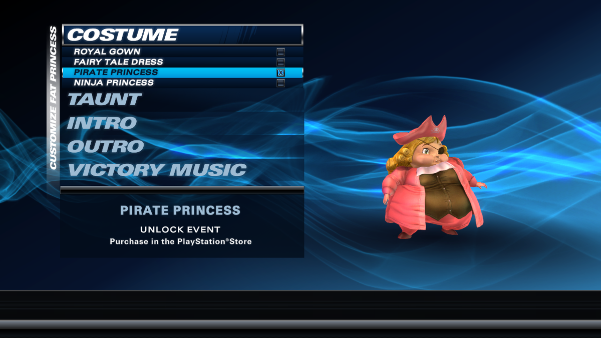 Screenshot of PlayStation All-Stars Battle Royale: 'Pirate Princess ...