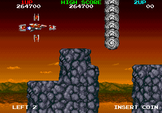Screenshot of Megablast (Arcade, 1989) - MobyGames