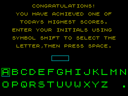 Screenshot of Moon Buggy (ZX Spectrum, 1983) - MobyGames