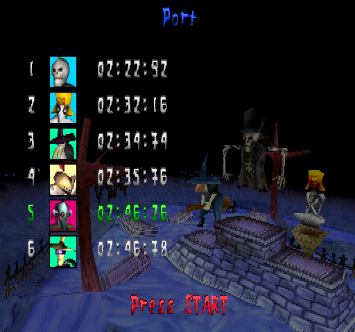 Screenshot of Monster Racer (PlayStation, 2001) - MobyGames