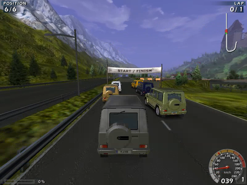 Screenshot of World Racing (Windows, 2003) - MobyGames