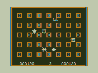 Screenshot of Turtle Attack (TRS-80 CoCo, 1984) - MobyGames