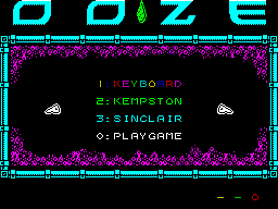 Screenshot of Ooze: The Escape (ZX Spectrum, 2017) - MobyGames