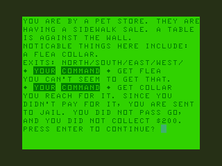 Screenshot of Robocrook (TRS-80 CoCo, 1991) - MobyGames