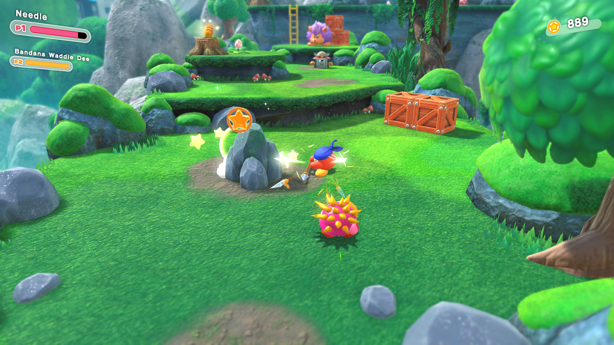 Screenshot of Kirby and the Forgotten Land (Nintendo Switch, 2022 ...