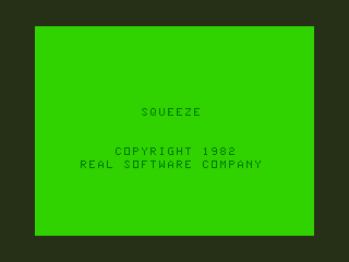 Squeeze (1982) - MobyGames