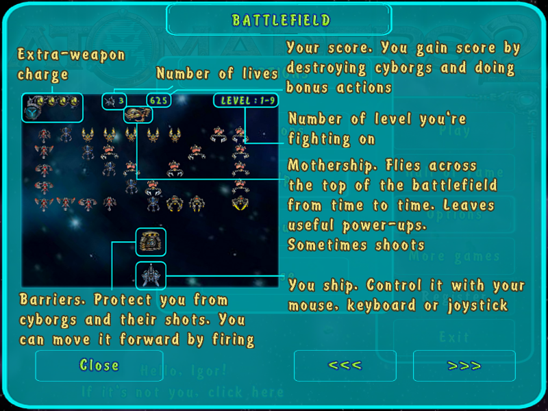 Screenshot of Atomaders 2 (Windows, 2008) - MobyGames