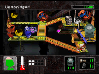 Screenshot of Eggs of Steel (PlayStation, 1998) - MobyGames