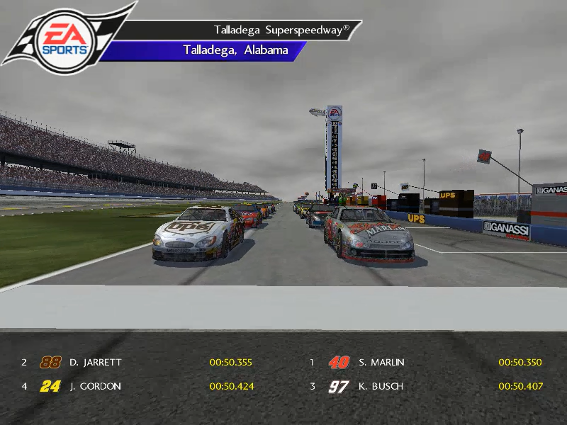 Screenshot of NASCAR Thunder 2003 (Windows, 2002) - MobyGames