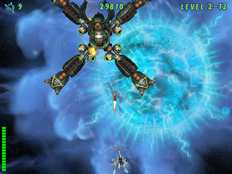 Screenshot of Atomaders 2 (Windows, 2008) - MobyGames