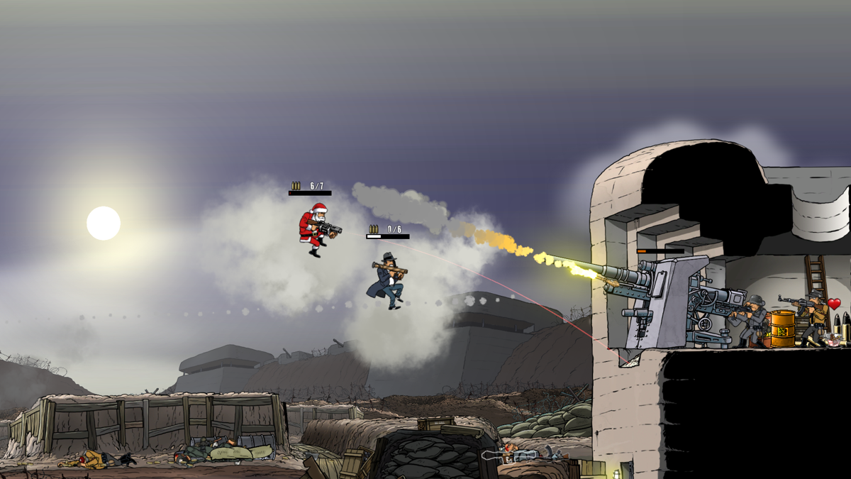 Screenshot of Guns, Gore & Cannoli 2 (Windows, 2018) - MobyGames