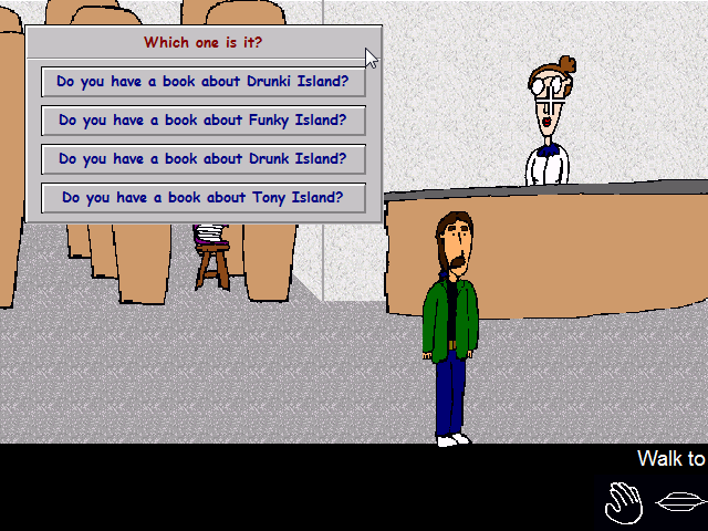 Screenshot of The Treasure of Drunk Island (Windows, 1998) - MobyGames