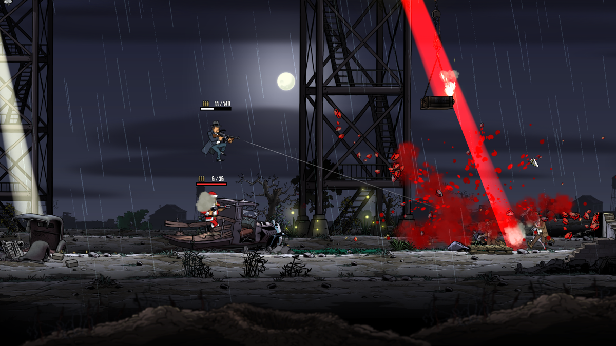 Screenshot of Guns, Gore & Cannoli 2 (Windows, 2018) - MobyGames