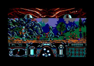 Screenshot of Knight Force (Amstrad CPC, 1989) - MobyGames