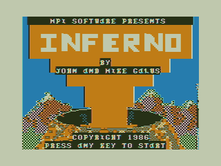 Inferno (1986) - MobyGames