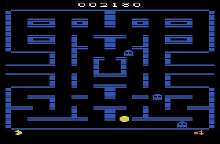Screenshot of Pac-Man (Atari 2600, 1999) - MobyGames