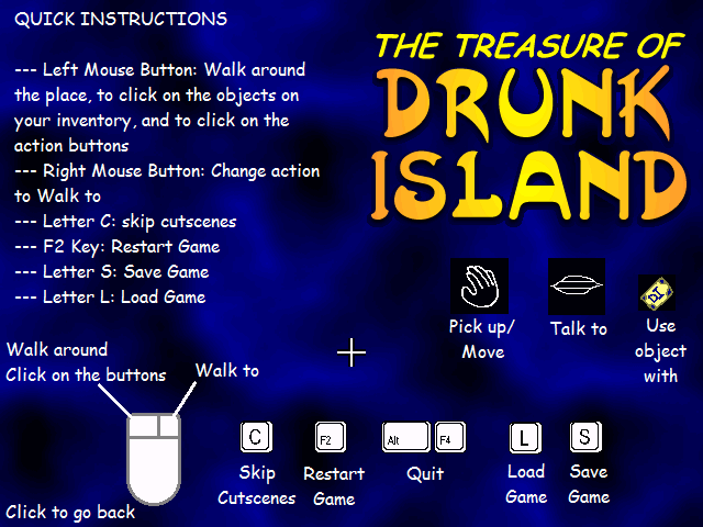 Screenshot of The Treasure of Drunk Island (Windows, 1998) - MobyGames