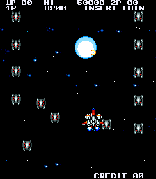 Screenshot of The Next Space (Arcade, 1989) - MobyGames