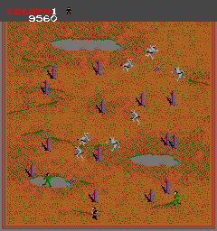 Screenshot of Krull (Arcade, 1983) - MobyGames