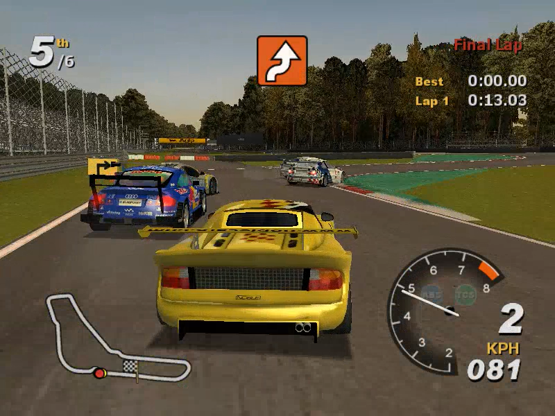 Screenshot of Total Immersion Racing (Windows, 2002) - MobyGames