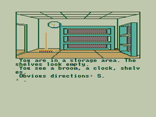 Screenshot of Mr. Corey (TRS-80 CoCo, 1988) - MobyGames