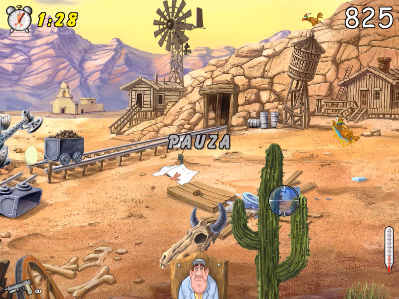 Screenshot of Chicken Shoot (Windows, 2002) - MobyGames